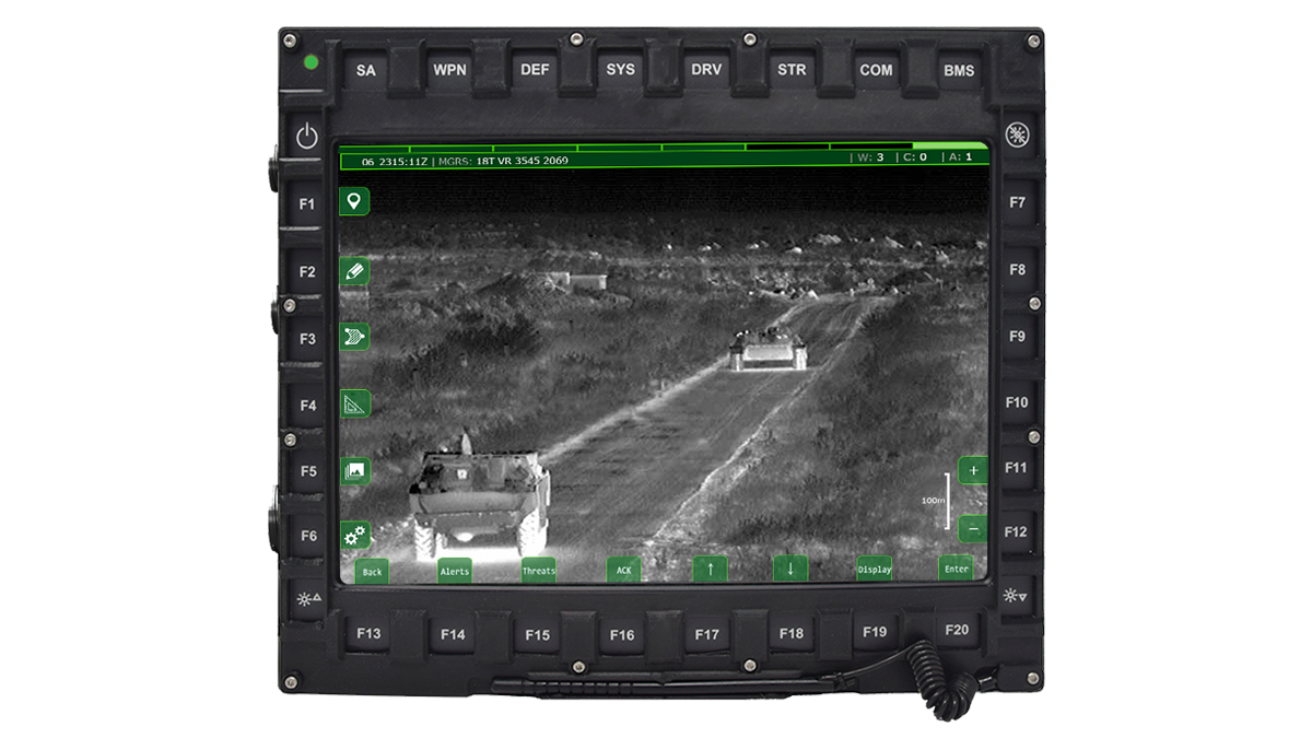 MD9012 Multi-Function Display - General Dynamics Mission Systems–Canada